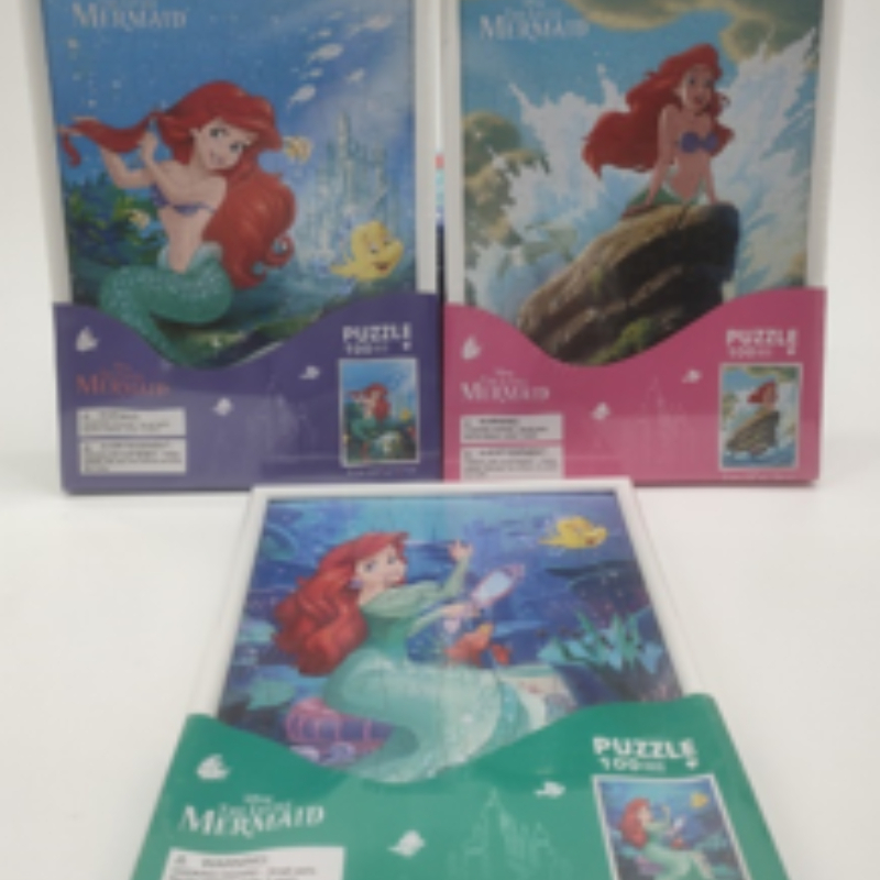 Jual MINISO Puzzle Disney The Little Mermaid Collection 100-Piece ...