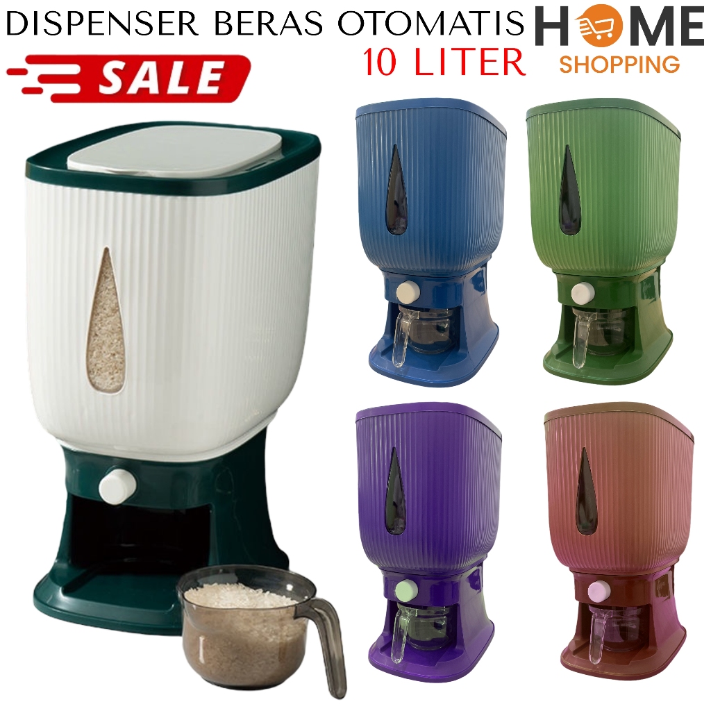 Jual [HS] DISPENSER BERAS 10 LITER / DISPENSER BERAS 10KG / DISPENSER ...