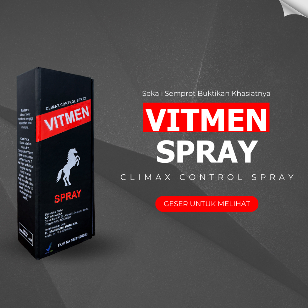 Jual VITMEN SPRAY TAHAN LAMA VITMEN ORIGINAL | Shopee Indonesia