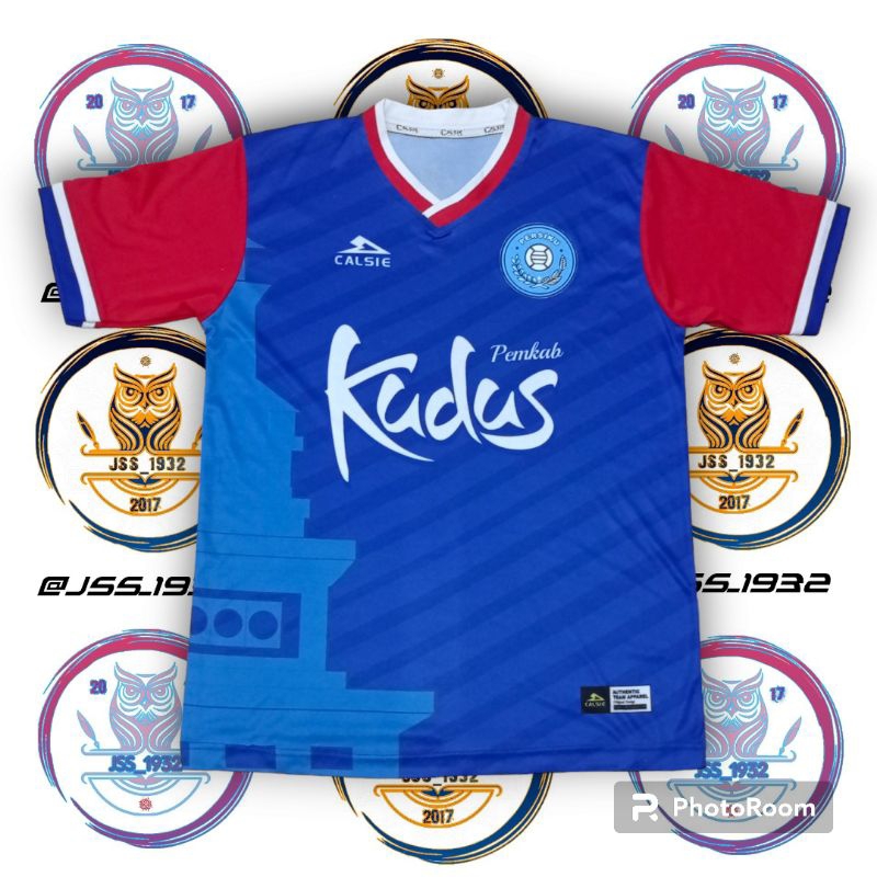 Jual Jersey Bola PERSIKU KUDUS Home Kit ORIGINAL Murah Retro Vintage ...