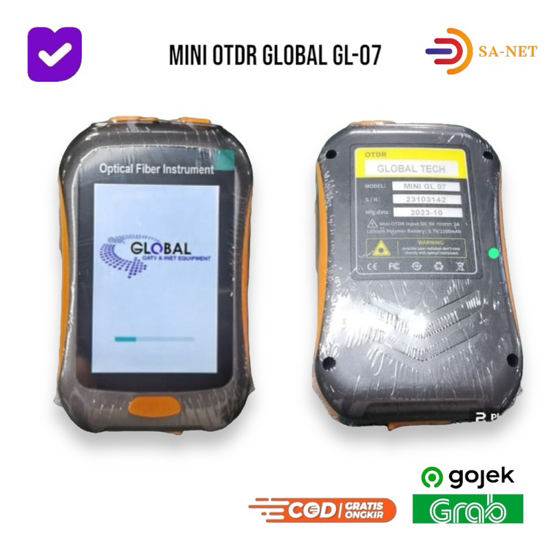 Jual MINI OTDR GLOBAL GL-07 FIBER OPTIC CABLE TESTER | Shopee Indonesia