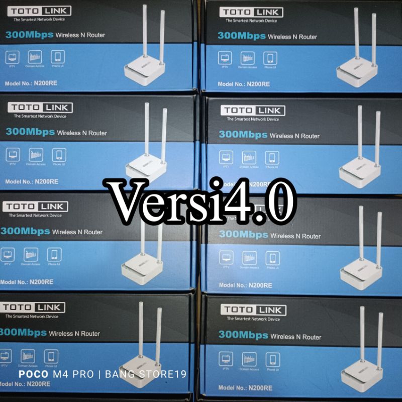 Jual Totolink N200RE Router 2 Antenna Wireless Router Mini 300Mbps | Shopee Indonesia