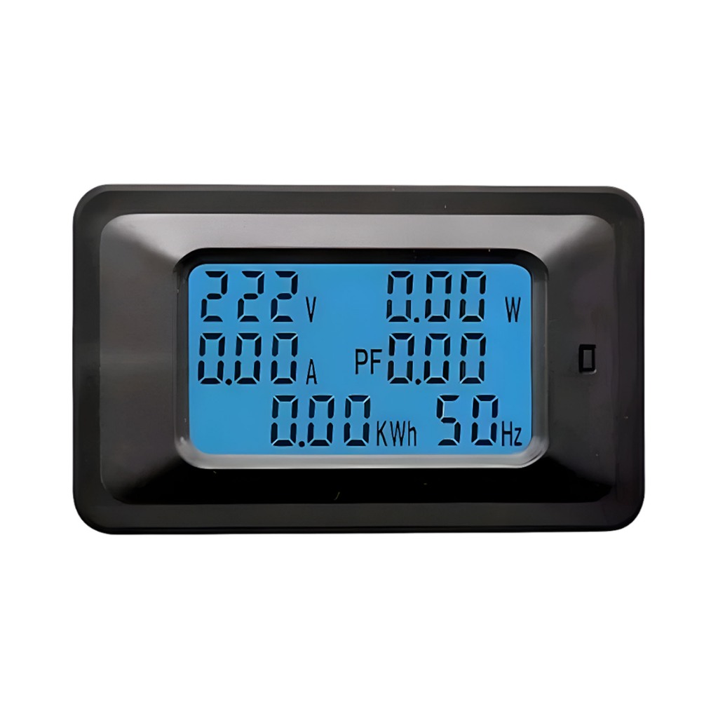 Jual Power Monitor Daya Digital 20A 100A AC 110 220V Watt Volt Ampere ...
