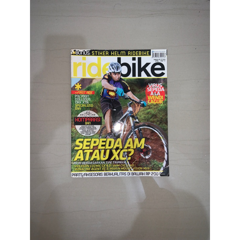 Jual Majalah Sepeda, Majalah Ride Bike, Majalah Road Bike, Majalah ...