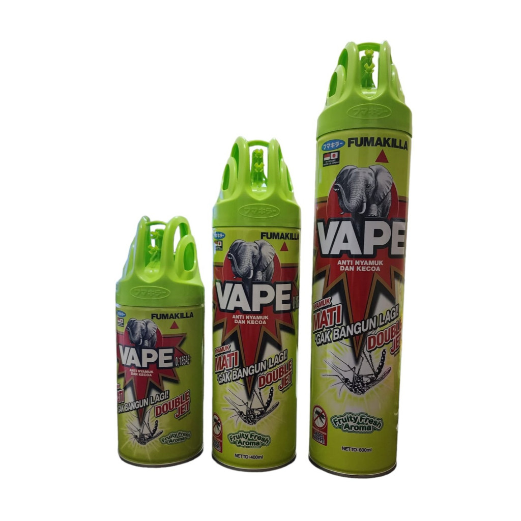 Jual Obat Nyamuk Aerosol Semprot VAPE Fumakilla 600 ml Fruity Fresh ...