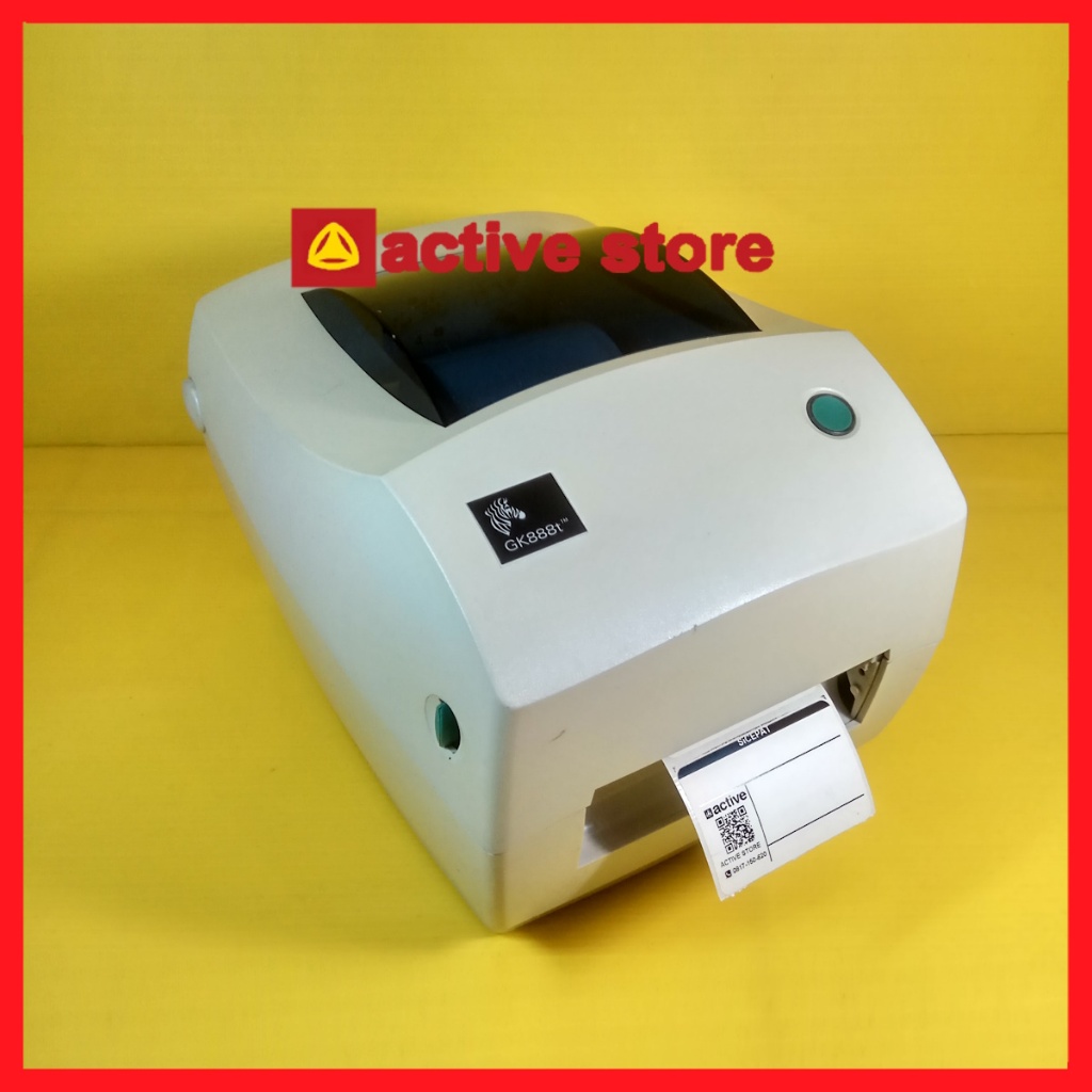 Jual Printer Label Resi Barcode Zebra GK888T | Shopee Indonesia
