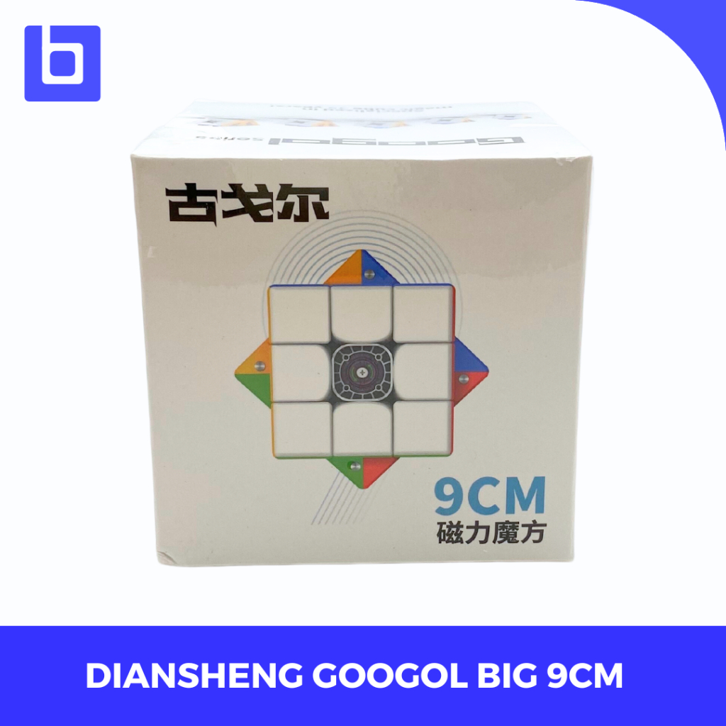 Jual Cube 3x3 Diansheng Googol 9cm Magnetic Cube Stickerless 3x3 ...