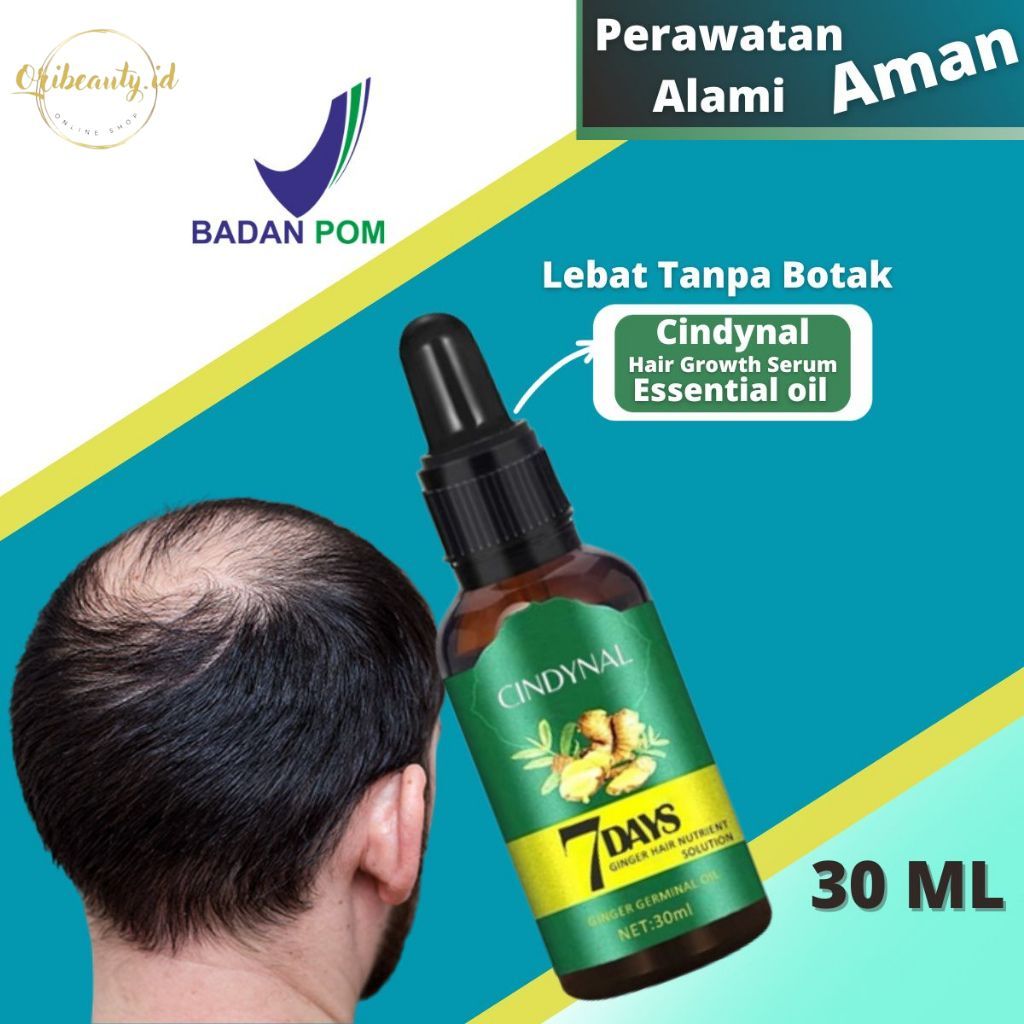 Jual BPOM Penumbuh Rambut Cepat Serum Anti Botak Penipisan Rontok Hair ...