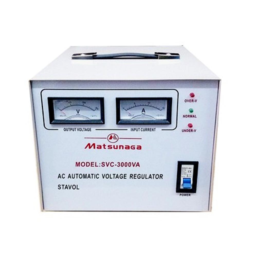 Jual Stavolt SVC 3000W Matsunaga / Stabilizer SVC 3000VA MTS / 3000 Watt | Shopee Indonesia