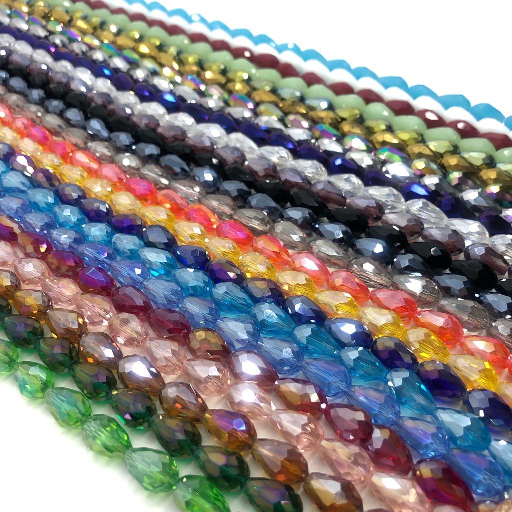 Jual Manik Kristal / Crystal Ceko Tetes 8x11mm | Shopee Indonesia