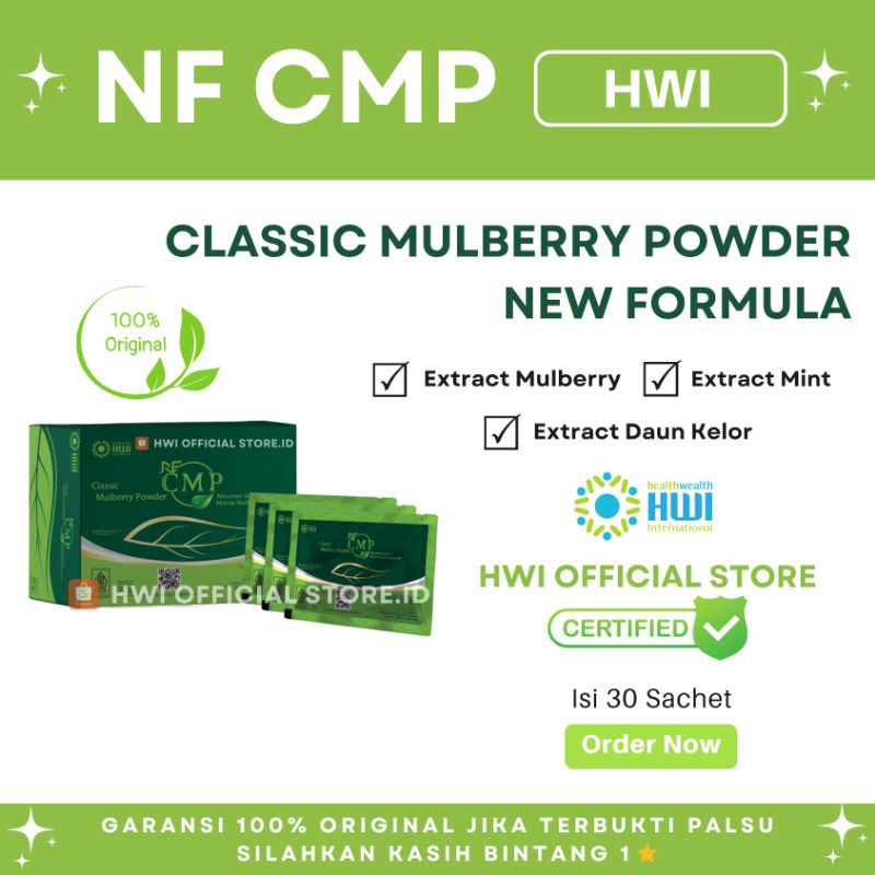 Jual CMP HWI Garansi 100% Original Ada Barcode | Minuman Klorofil ...