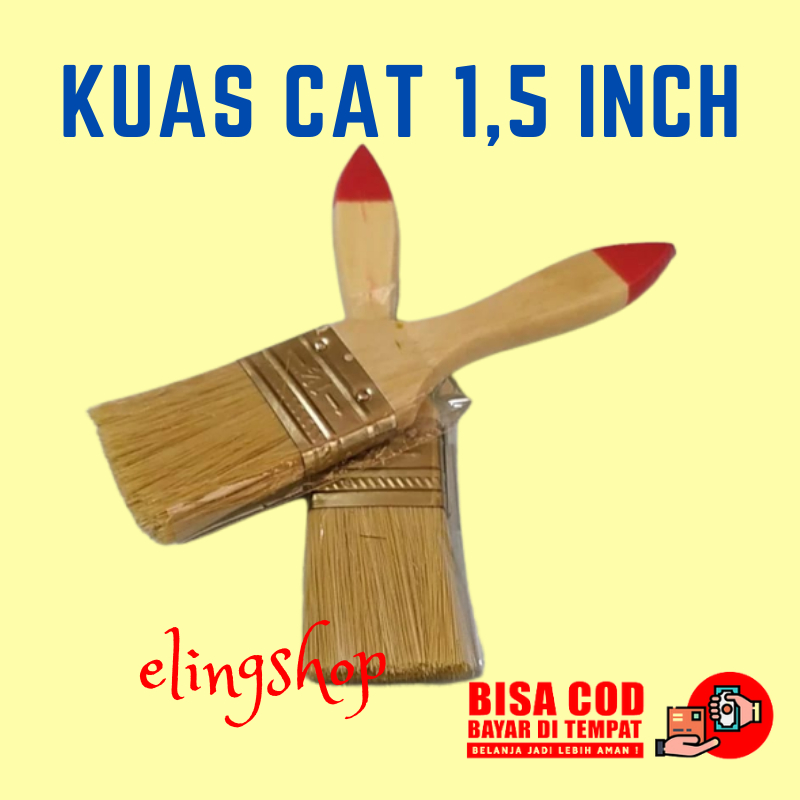 Jual Kuas Cat Kecil 1,5 Inch | Shopee Indonesia