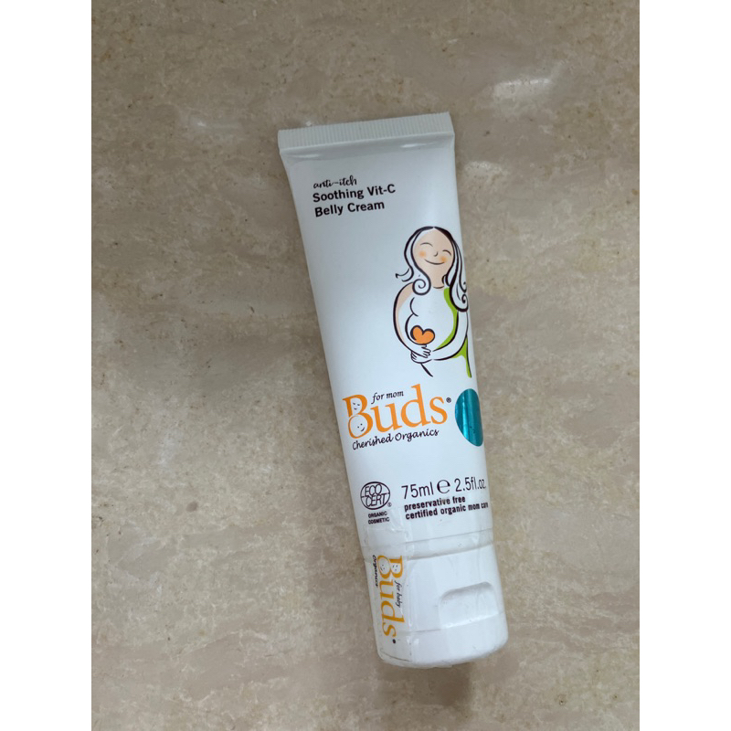 Jual buds organic soothing vit-c belly cream / Buds Cherished Organic ...