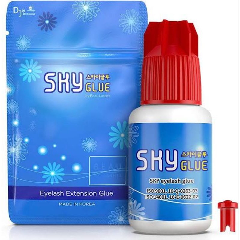 Jual sky glue S+ original/lem eyelash extension/lem bulu mata | Shopee ...