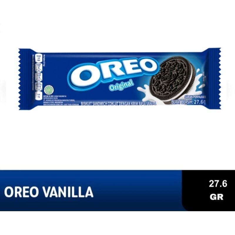 Jual Oreo Lup Cream Sandwich 27,6gr (1box isi 12 pcs) wafer Oreo ...