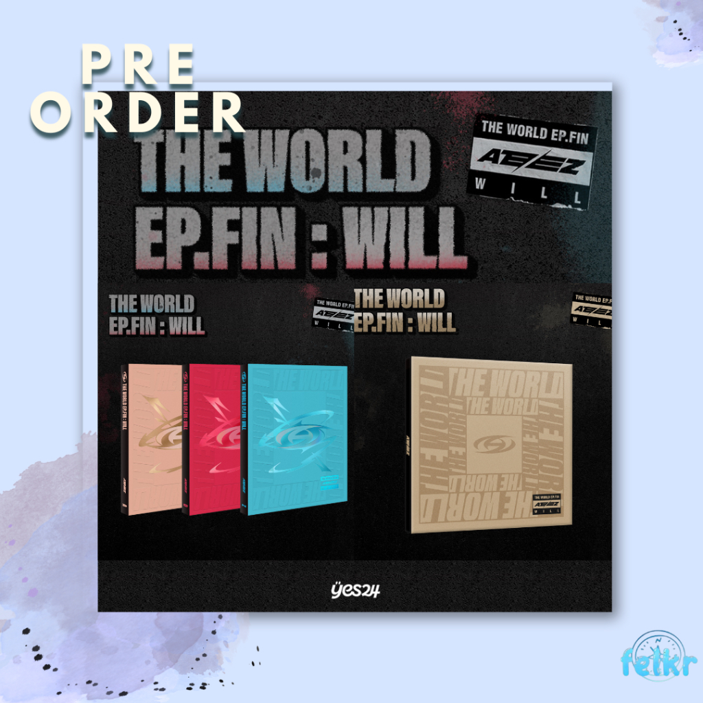 Jual [DEPE - BACA DESKRIPSI] YES24 ATEEZ 2nd Album THE WORLD EP.FIN : WILL (Photobook & Digipak ...
