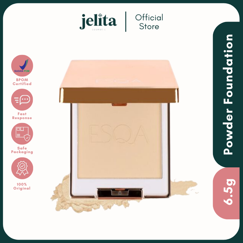 Jual Jelita Cosmetics - ESQA Flawless Powder Foundation | Shopee Indonesia