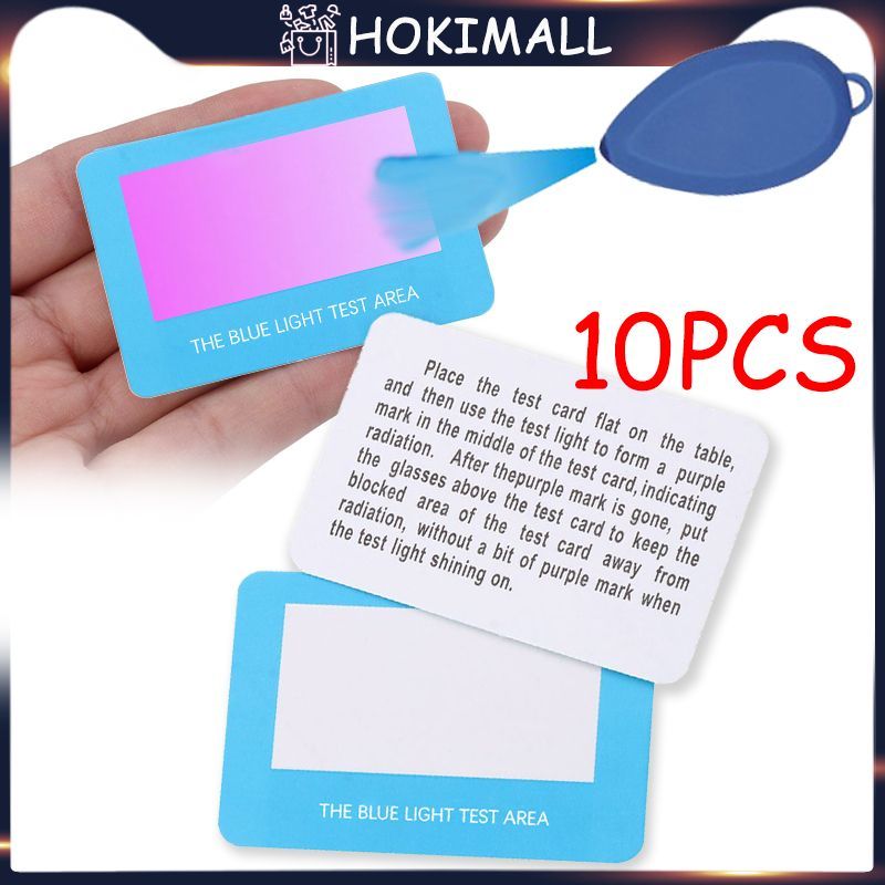 Jual 10PCS UV Test Paper Karton Tes Sunscreen Lampu Uvb Kacamata Uv ...