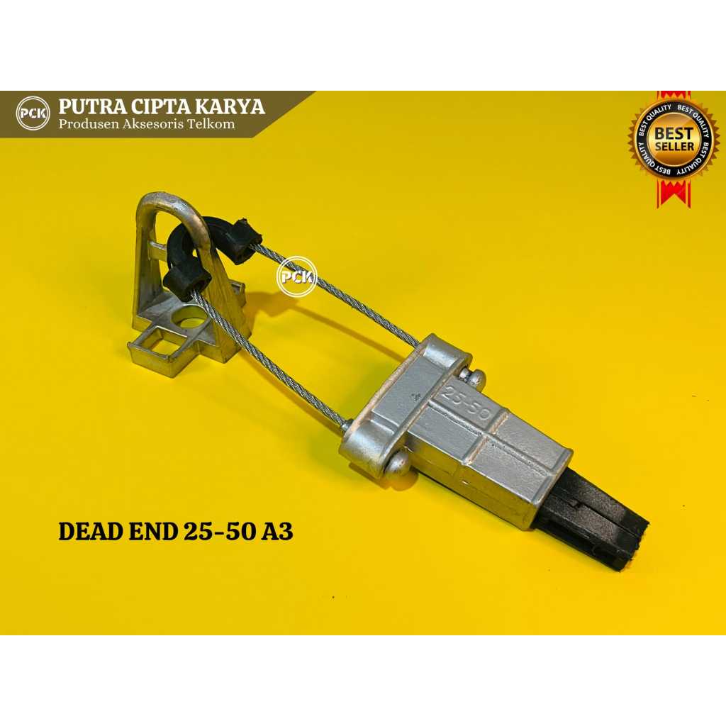 Jual Dead End Clamp Ukuran 25 50 A3 / Fixed Klem Buaya 15-25 Lengkap ...