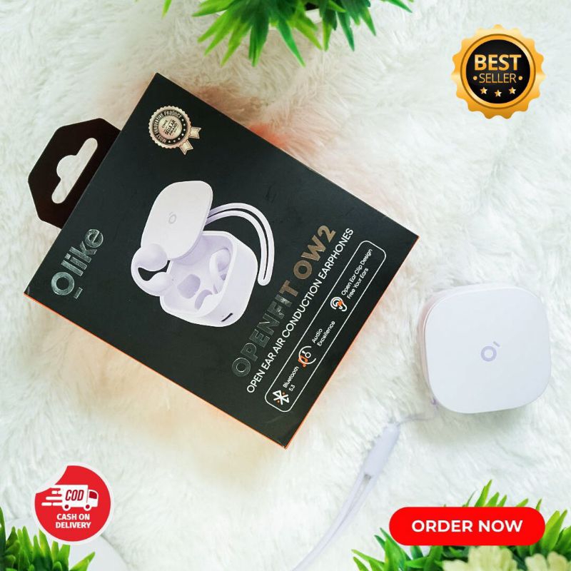 Jual OLIKE OW2 OPEN EAR SPORT TWS HEADSET BLUETOOTH 5.3 EARPHONE ...
