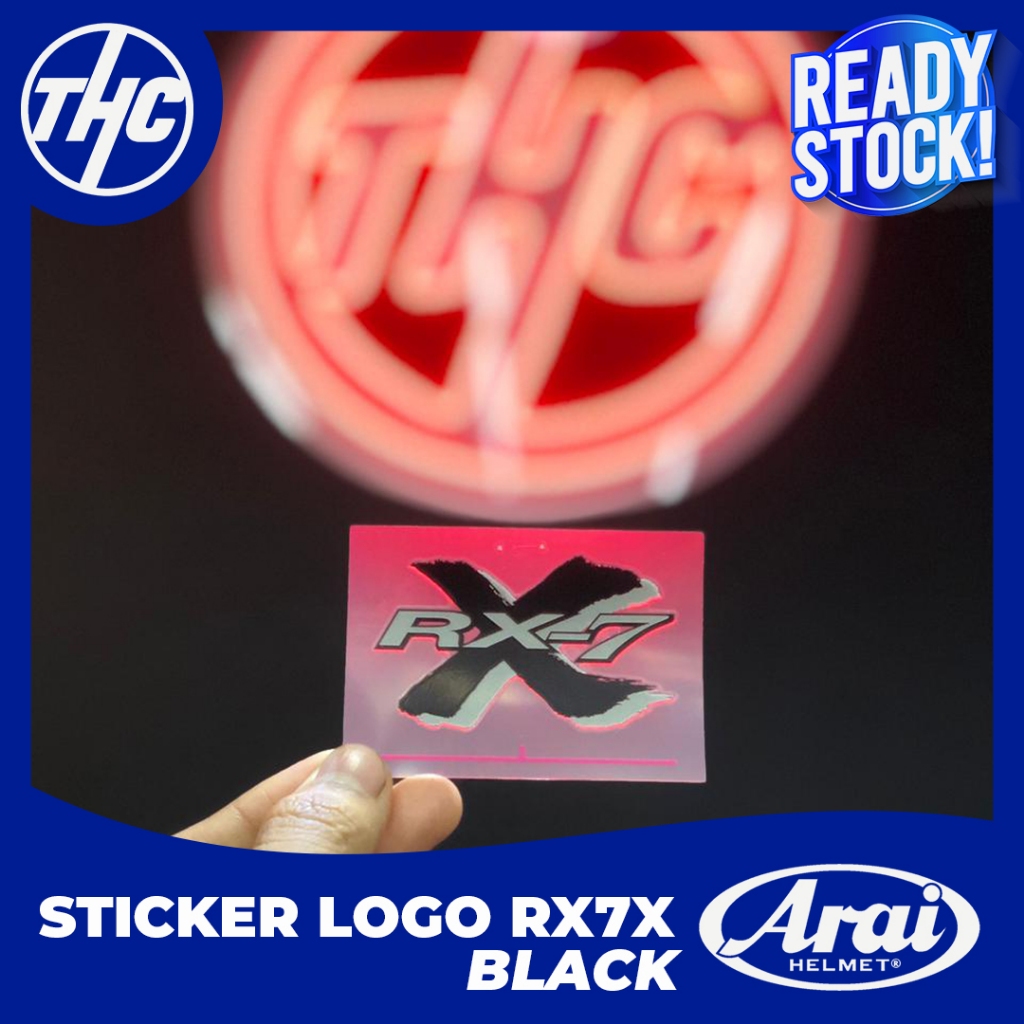 Jual STIKER LOGO RX7X ARAI ORIGINAL | Shopee Indonesia