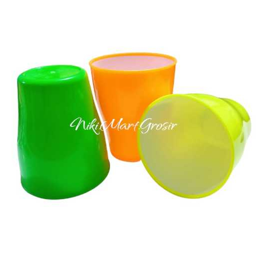 Jual Gelas Plastik Calista Tebal / Cangkir Plastik Calista Warna ...
