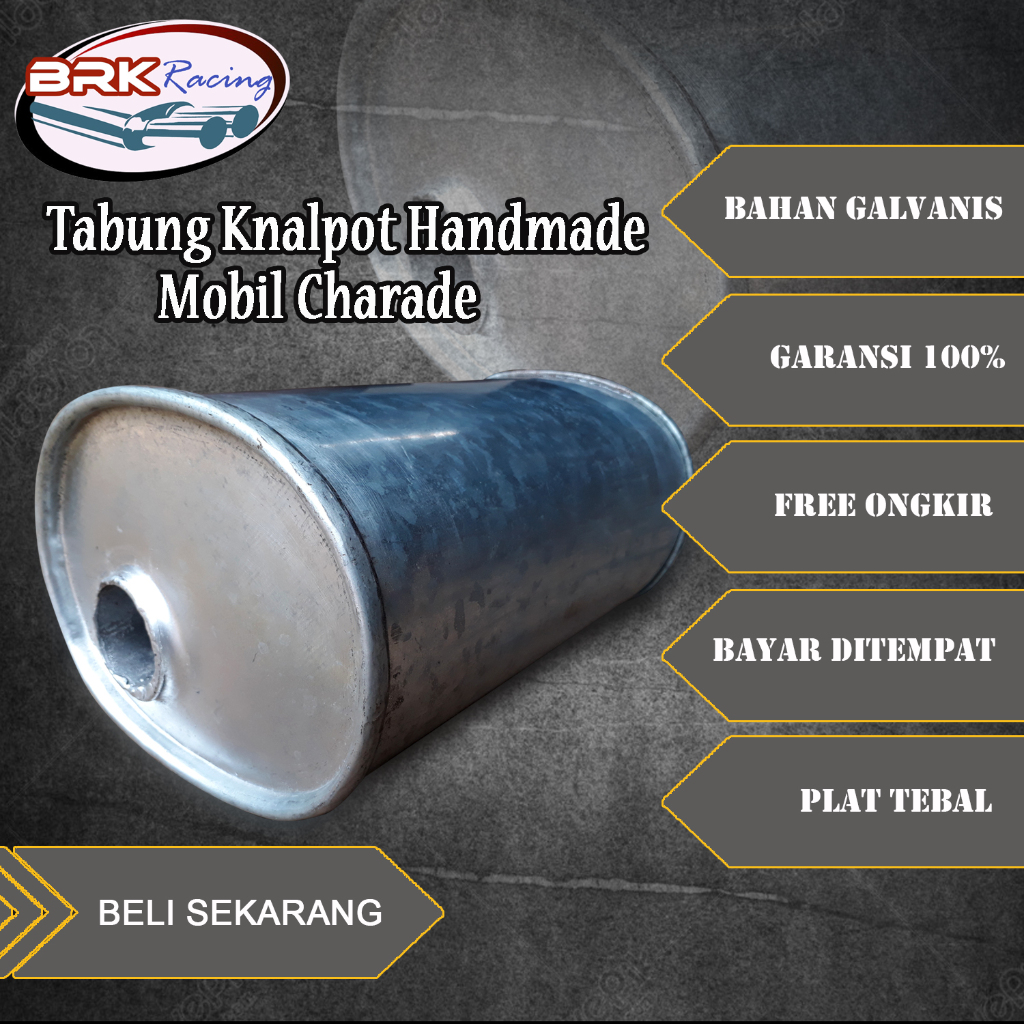 Jual Tabung Knalpot Standar Mobil Charade/Gendangan Standar Bahan ...