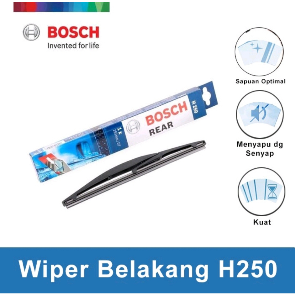 Jual Bosch H250 Wiper Belakang Honda HRV HR-V All New Brio RS 10" Inchi ...