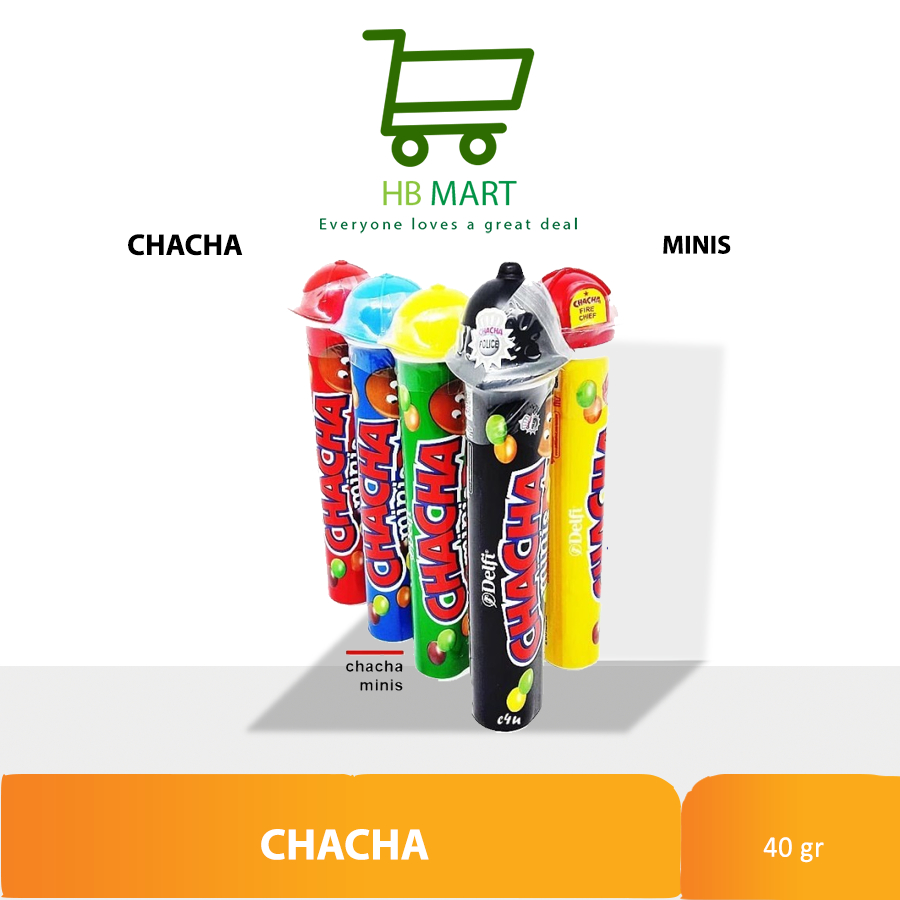 Jual Chacha Minis HATS - Coklat Butir Mini Kemasan Tabung 40 g | Shopee Indonesia