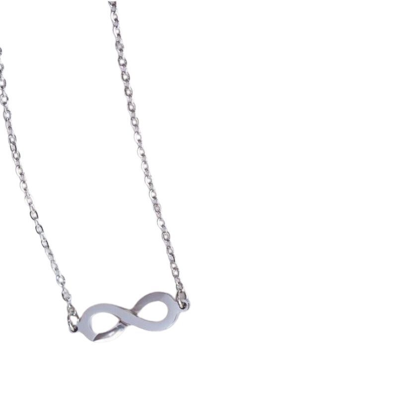 Jual Panlandwoo - Kalung Titanium Wanita Infinity Adjustable | Shopee ...