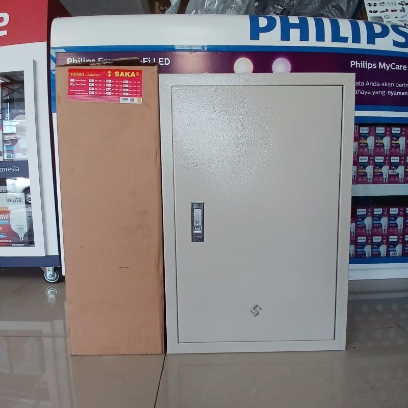 Jual Box panel listrik SAKA 40X60X20 kunci tekan | Shopee Indonesia