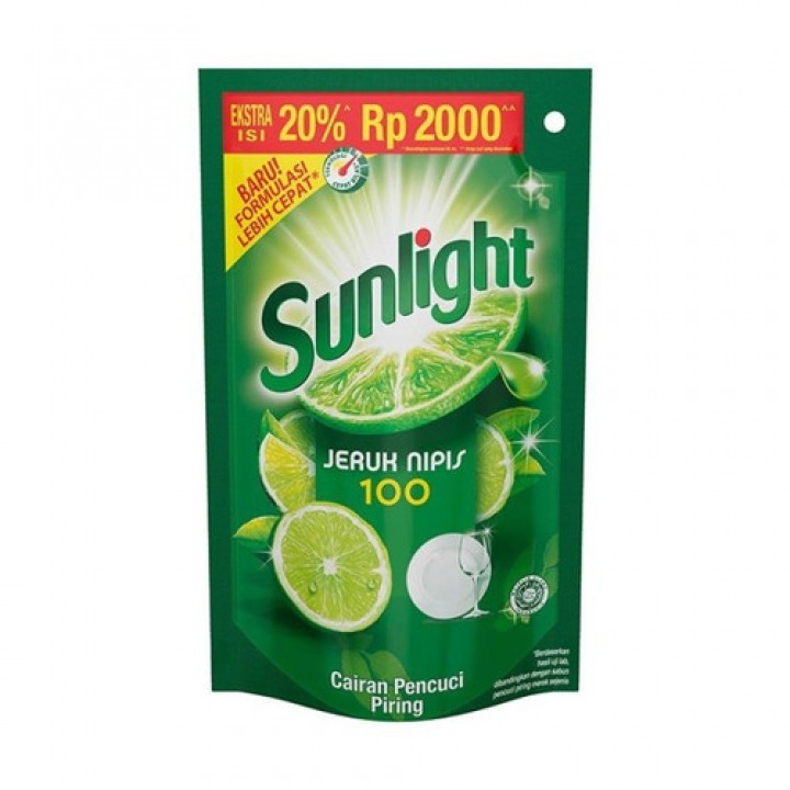 Jual Sunlight 90ml Paket 3 Pcs / Sunlight 2000 / Sunligth Kemasan Pouch | Shopee Indonesia