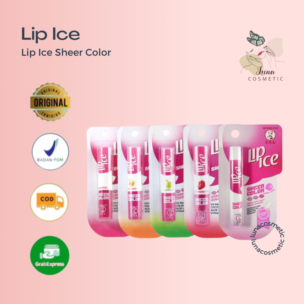 Jual LIP ICE Sheer Color Lip Balm 2.2 GR | Shopee Indonesia