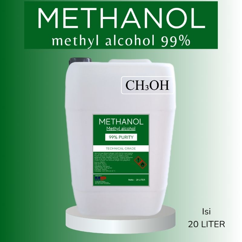 Jual Methanol 99% - metanol - pelarut parfum - methyl alcohol 20 liter ...