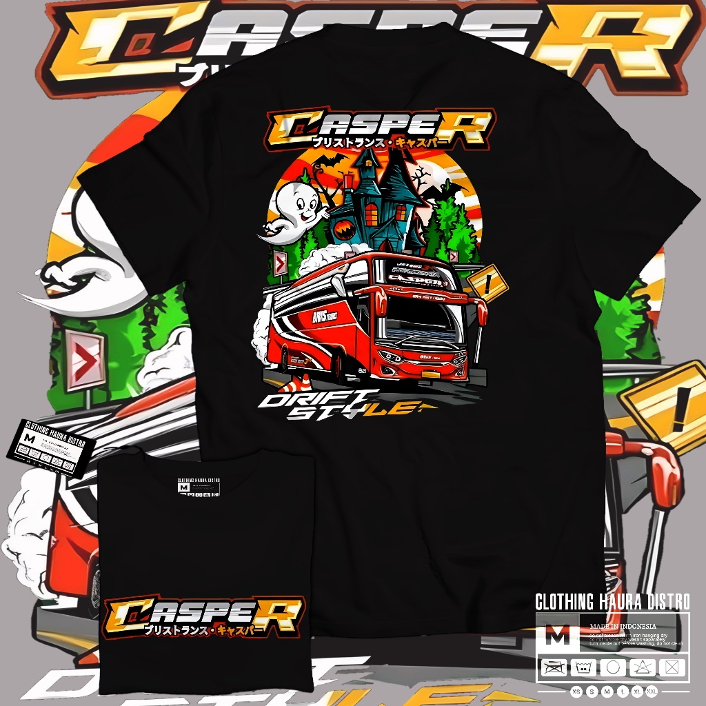 Jual KAOS ANAK BISMANIA CASPER - BAJU ANAK BIS BRIS TRANS | Shopee ...