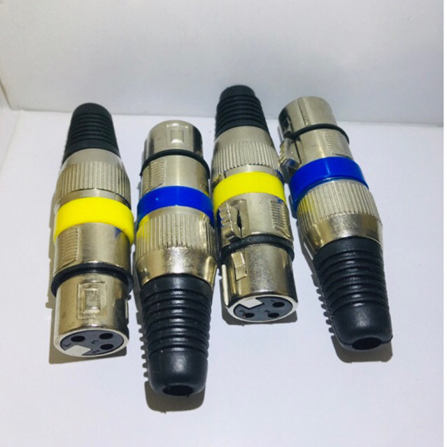 Jual soket Canon / soket SLR /soket mic /colokan mic merk canare ...