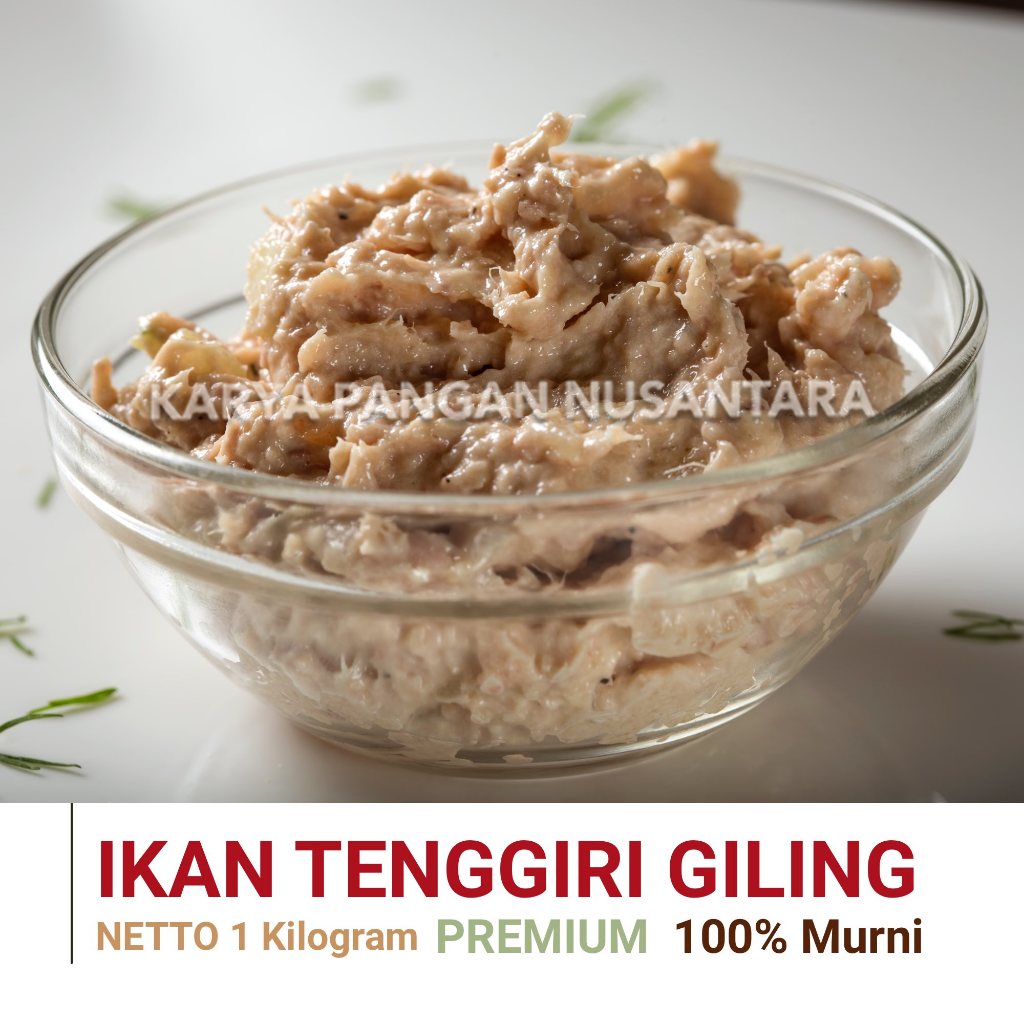 Jual IKAN TENGGIRI GILING MURNI IKAN TENGIRI GILING HALUS MURNI PACK ...