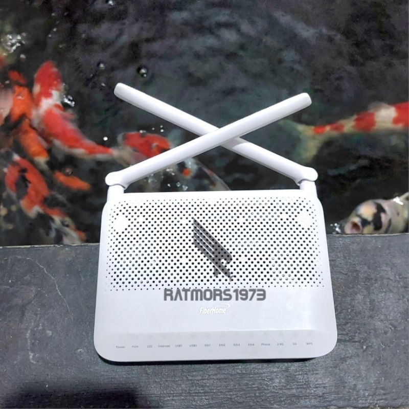 Jual Modem ONT Fiberhome HG6145D2 Dualband 5G dan 2.4G FO Port Biru ...