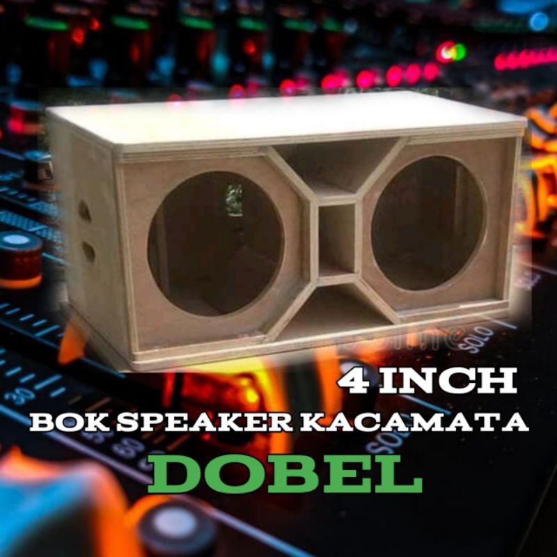 Jual bok speaker MD KACAMATA 4 inch dobel | Shopee Indonesia