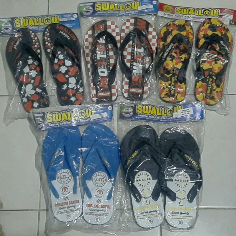 Jual SANDAL Swallow Varian Motif | Shopee Indonesia