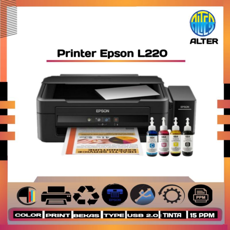 Jual Printer Epson L220 All In One | Shopee Indonesia