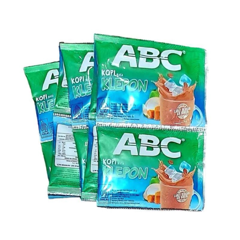 Jual Abc kopi Klepon 1 Renceng renteng isi 10 sachet | Shopee Indonesia