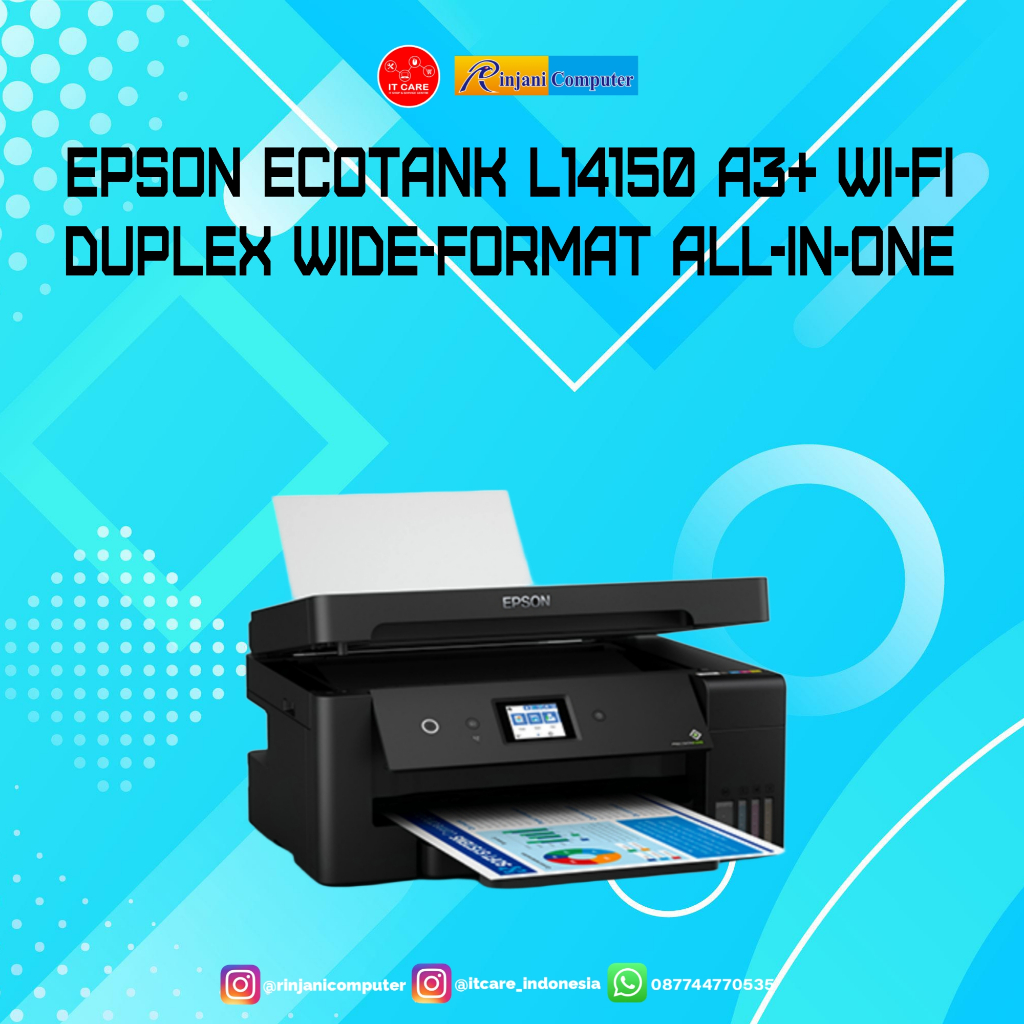 Jual Printer Epson EcoTank L14150 A3+ Wi-Fi Duplex | Shopee Indonesia
