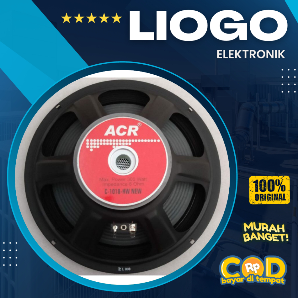 Jual Speaker ACR 10 Inch ACR 1018 HW ACR Fullrange 10 Inch C1018HW C ...