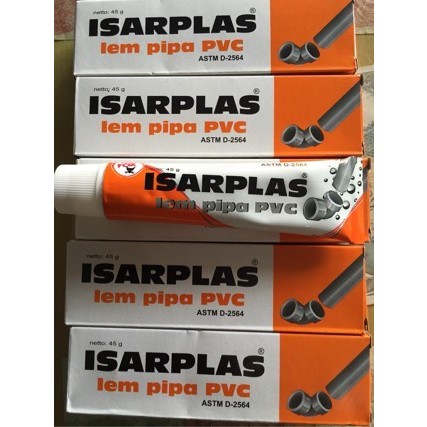 Jual Lem Pipa PVC Pralon FOX ISARPLAS tube / odol 45gr | Shopee Indonesia