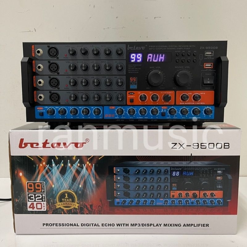 Jual POWER AMPLI BETAVO ZX-9500B AMPLIFIER BETAVO ZX9500B | Shopee ...