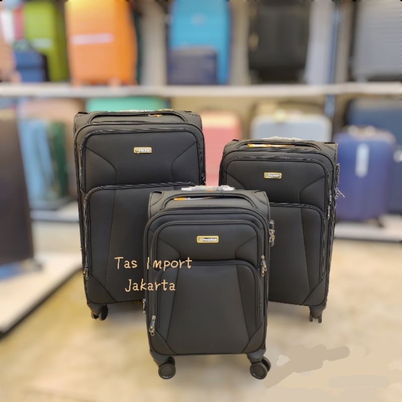 Jual Koper President 1926 Bahan Kain Kanvas Original Import - 20 / 24 ...