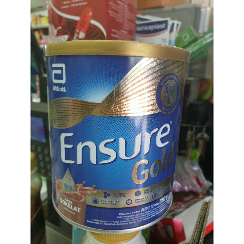 Jual ENSURE GOLD 380gr rasa COKLAT | Shopee Indonesia