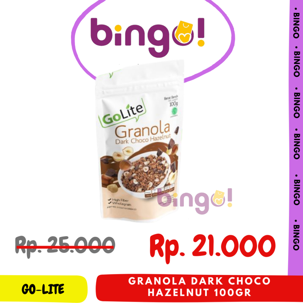 Jual Go-Lite Granola Crunchy 100g | Shopee Indonesia