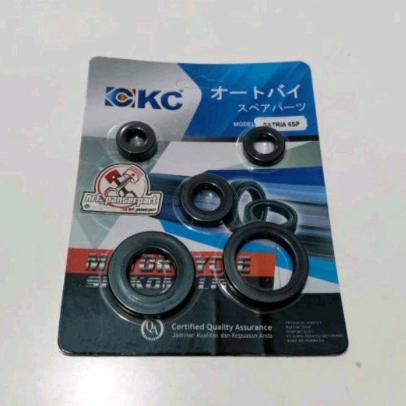 Jual SIL MESIN SET //KARET SEAL KIT KOMPLIT SUZUKI SATRIA 120 RU 2 TAK HIU/LUMBA JET COOLED ...